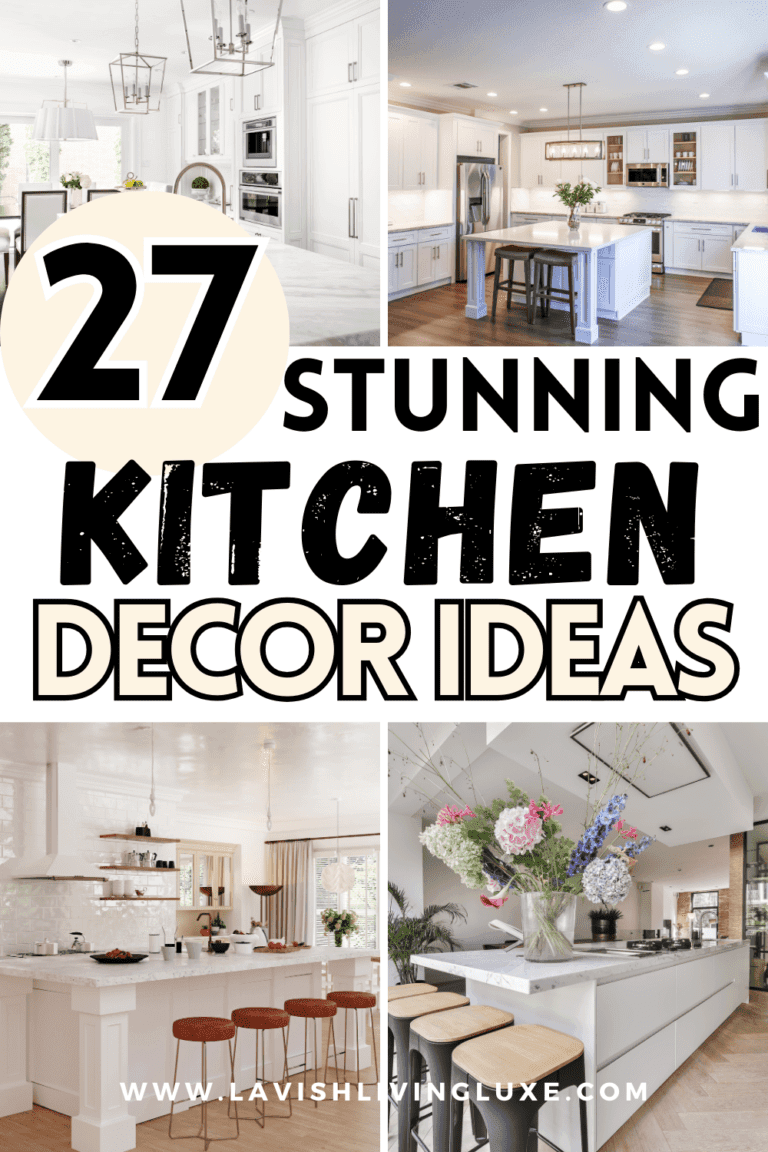 Kitchen Decorating Ideas - 27 Unique Kitchen Decor Ideas to Style Your ...