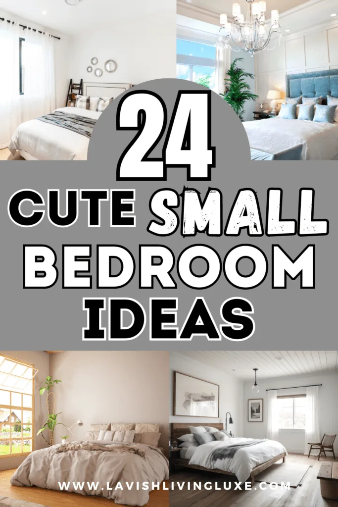 Small Bedroom Ideas - 24 Creative Small Bedroom Ideas to Style a Small ...