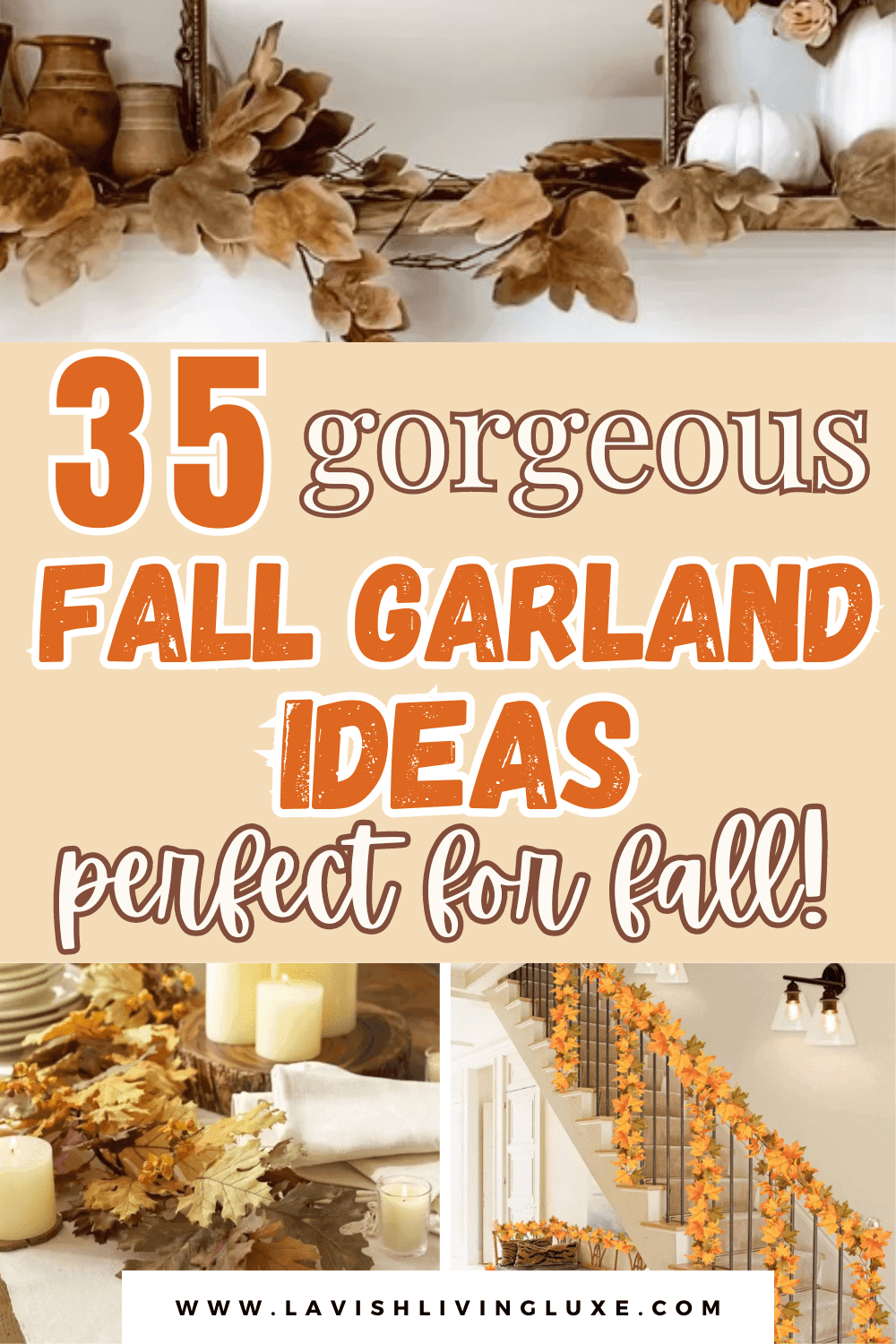 35 Beautiful Fall Garlands to Decorate your Home for Fall