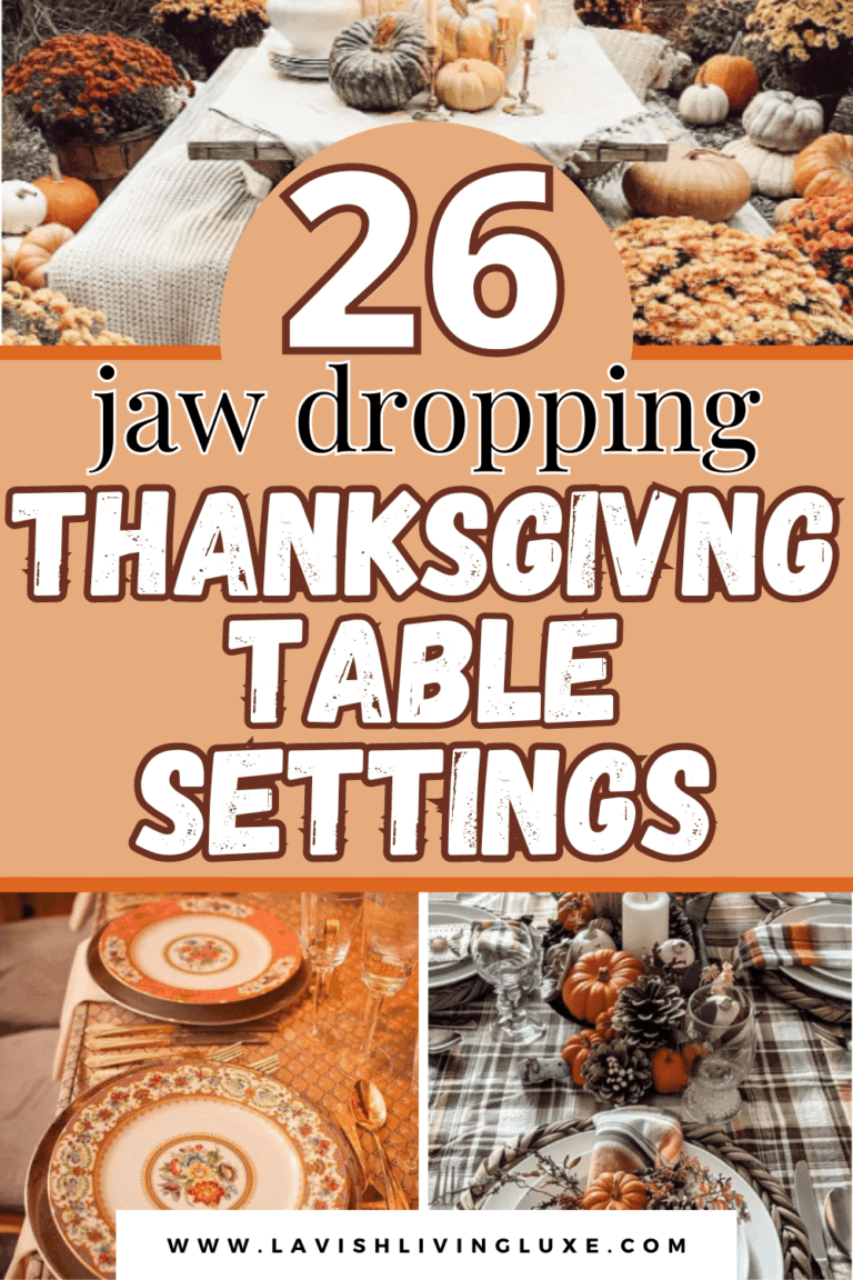 26 Thanksgiving Table Settings to Create the Perfect Thanksgiving Table ...
