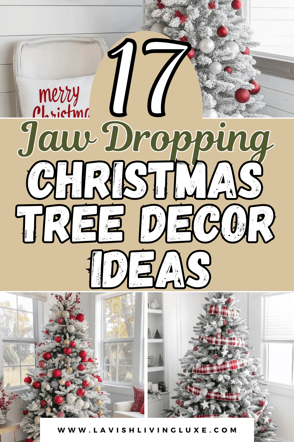 17 Stunning Christmas Tree Decor Ideas to Use this Christmas