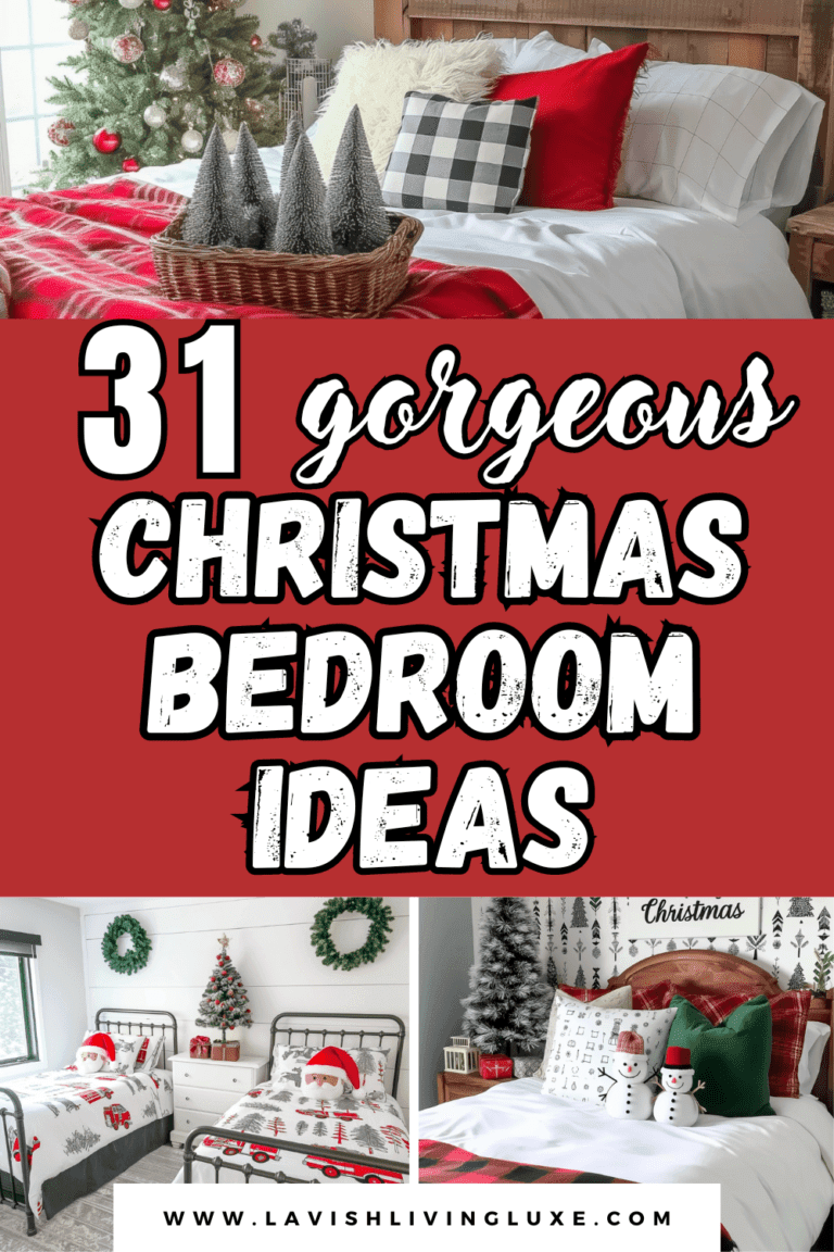 31 Gorgeous Christmas Bedroom Ideas to Create a Cozy Christmas Bedroom