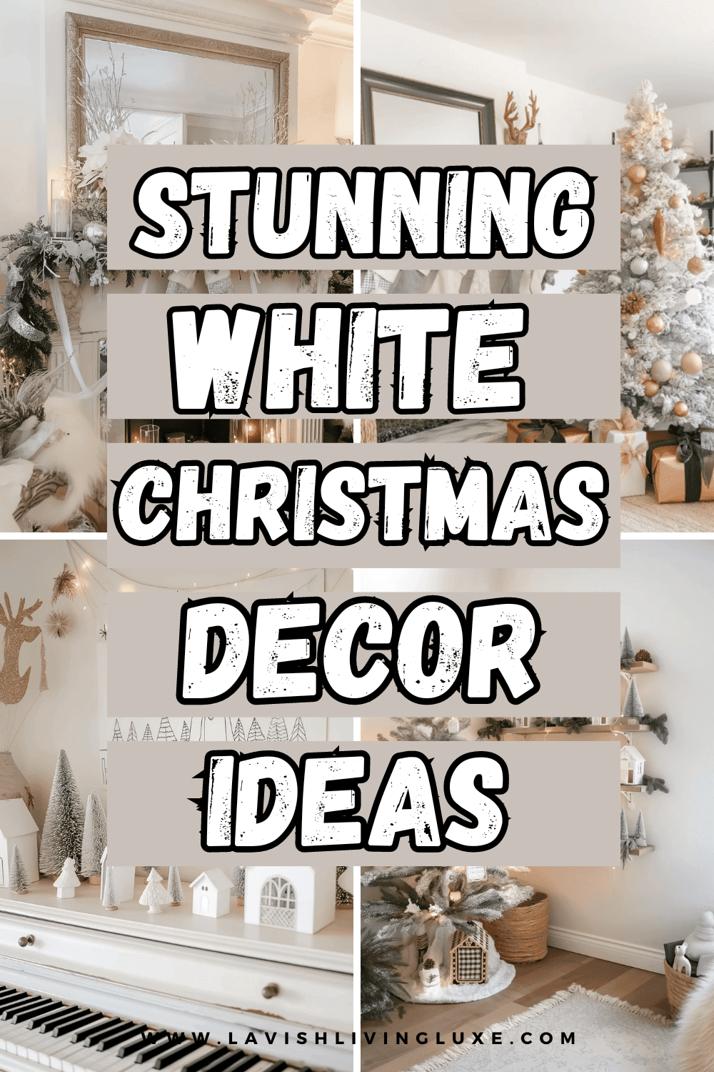 The Best White Christmas Decor Ideas to Recreate for Christmas this Year
